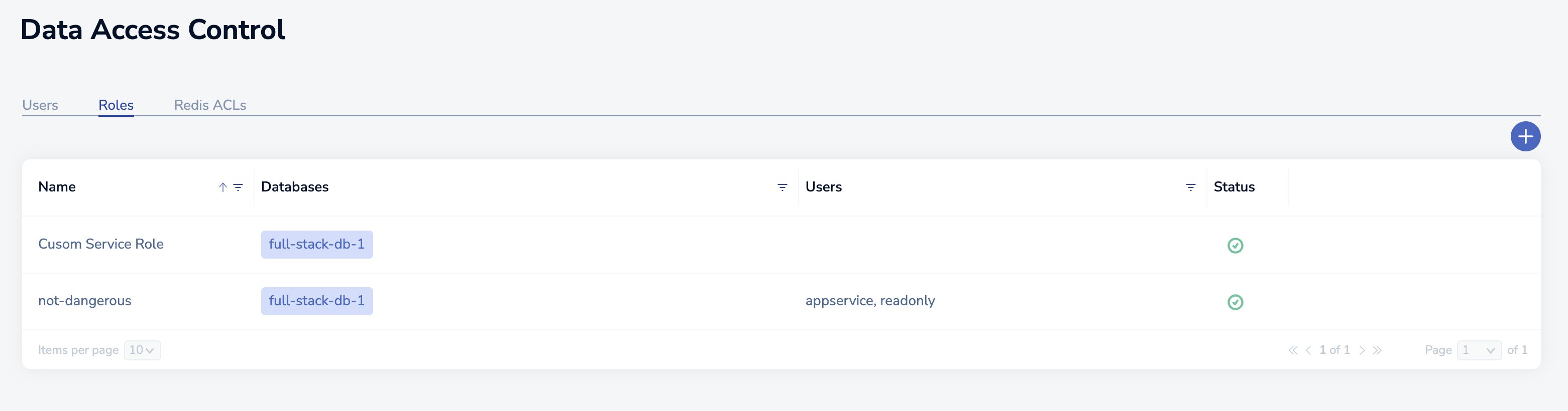 Enable Role Based Access Control Docs