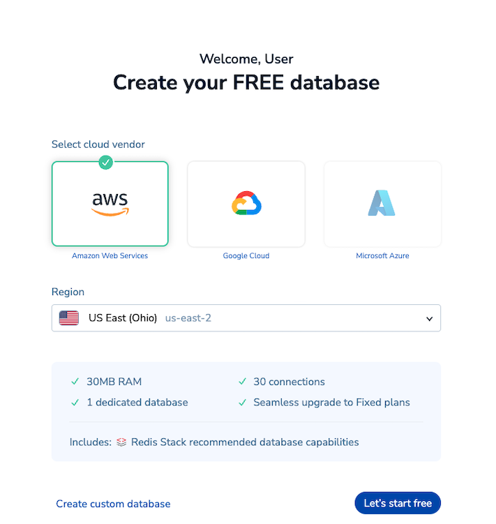 Redis Cloud 快速入门redis中文网