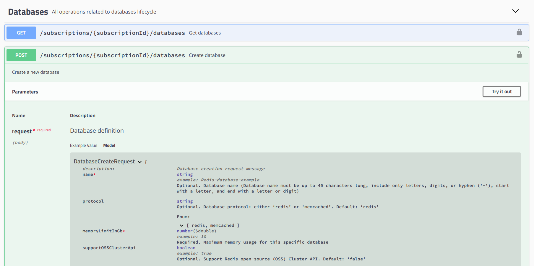 Create and manage databases | Docs